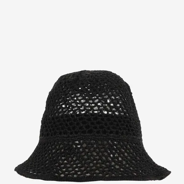 REINHARD PLANK Mesh Bucket Hat - Black