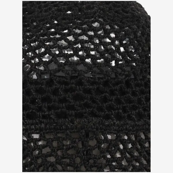 REINHARD PLANK Mesh Bucket Hat - Black