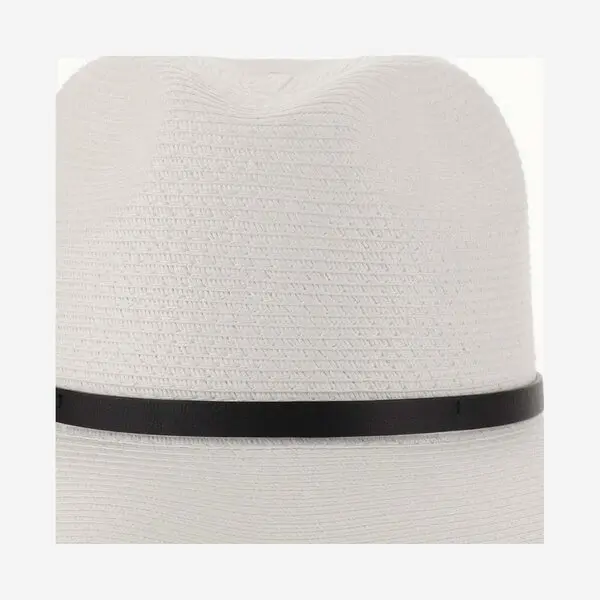 FILIPPO CATARZI Paper-blend Brim Hat - White