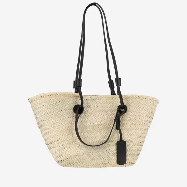 FILIPPO CATARZI Straw Tote Bag - Beige