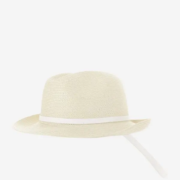 FILIPPO CATARZI Paper Blend Hat - Beige
