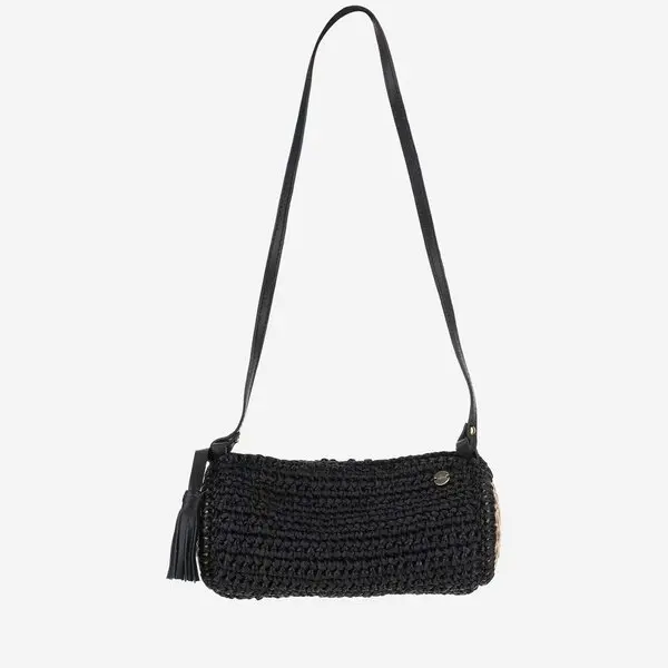 FILIPPO CATARZI Viscose And Straw Blend Bag