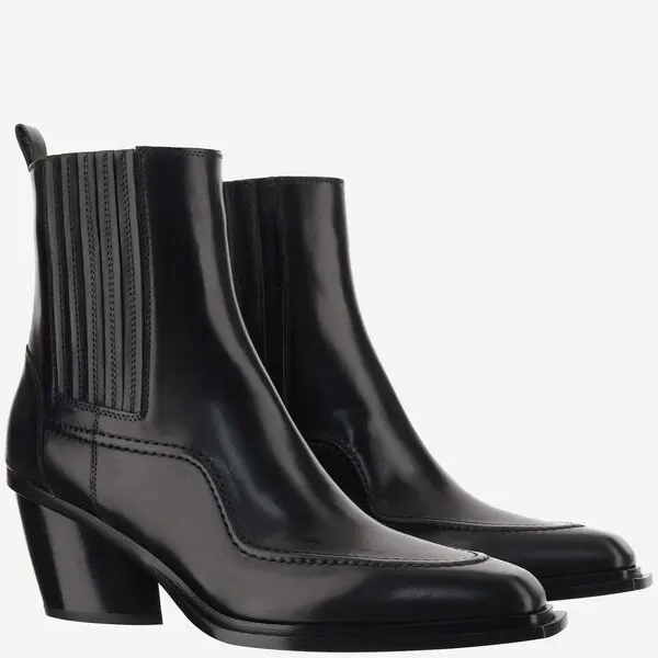 Sartore Leather Ankle Boots
