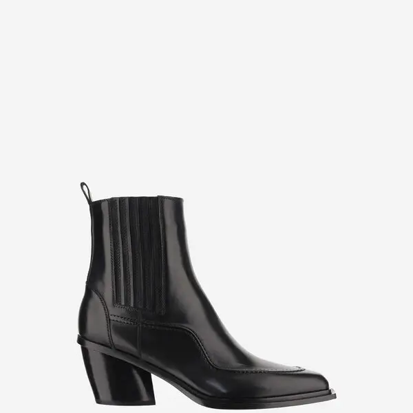 Sartore Leather Ankle Boots