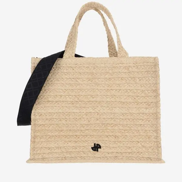 PATOU Large Jp Tote Bag - Vanilla