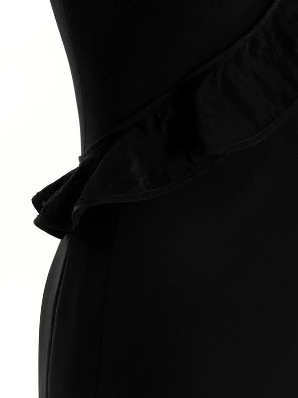 David Koma Ruffle Detail Dress