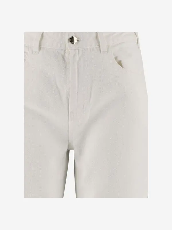 Chloé Cotton-hemp Blend Boyfriend Jeans