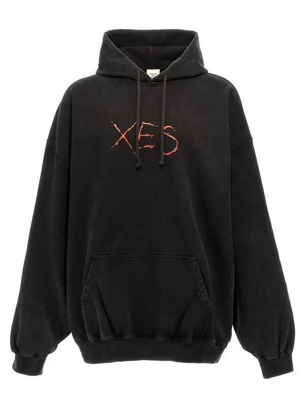 Vetements Xes' Hoodie - Black | Editorialist