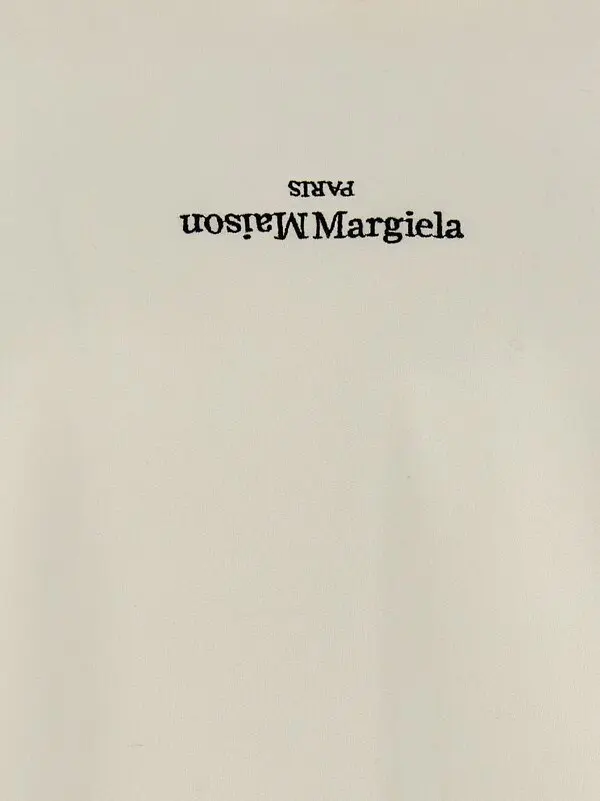 MAISON MARGIELA Logo Embroidered Hoodie