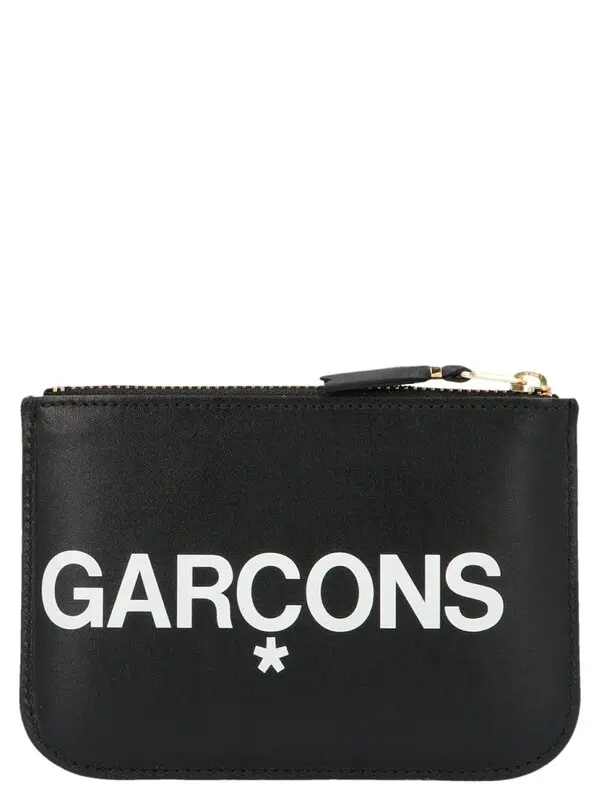 Comme Des Garçons Huge Logo' Purse - White/black