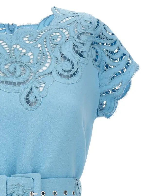 Ermanno Scervino Lace Detail Dress