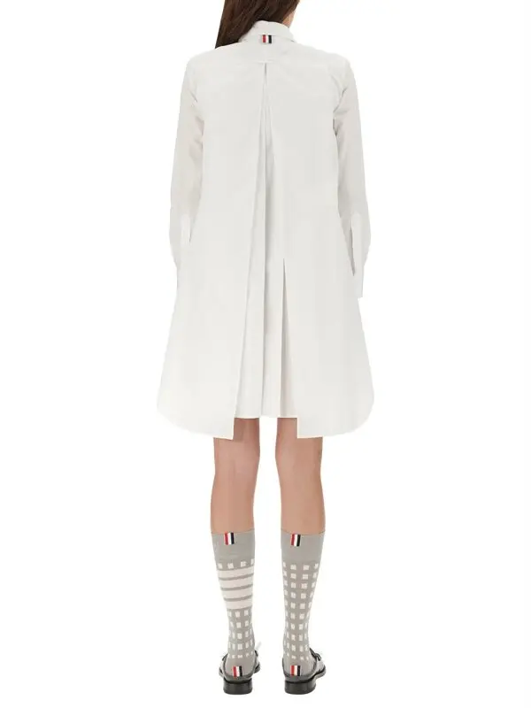 Thom Browne Shirt Dress - White