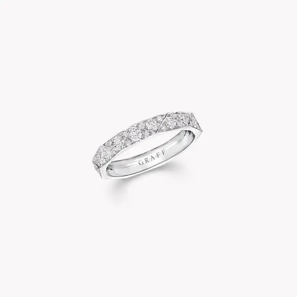 Graff Laurence Signature Diamond Band - White Gold