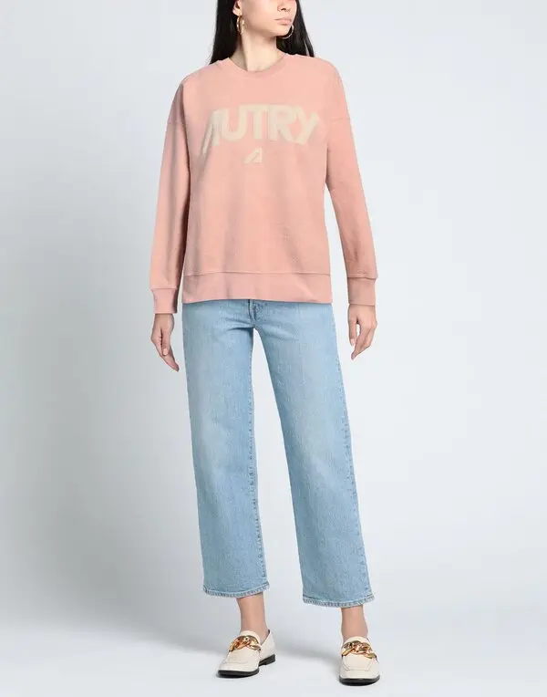 AUTRY Cotton Sweatshirt - Pink
