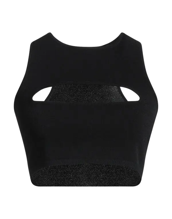 Dsquared2 Knit Crop Top - Black