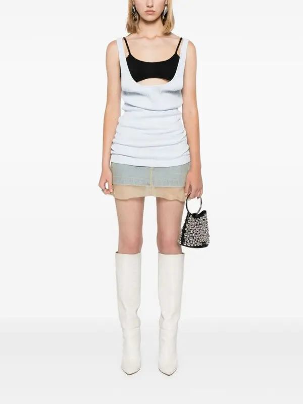 Attico Layered Tank Top - Blue
