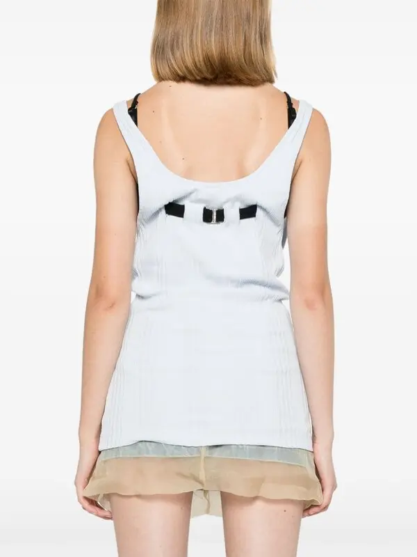 Attico Layered Tank Top - Blue