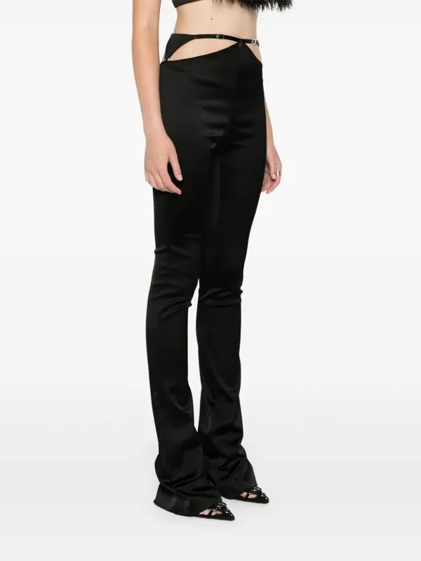 Attico Cut-out Flared Trousers