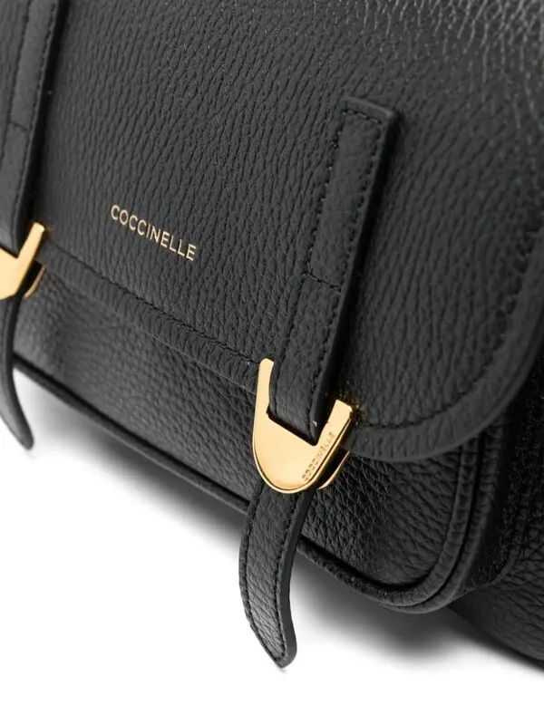 COCCINELLE Small Campus Crossbody Bag - Black