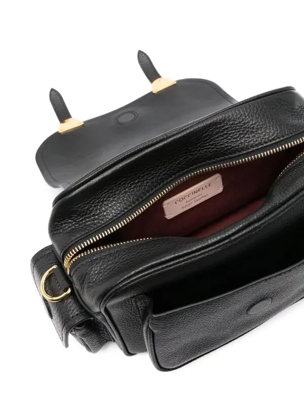 COCCINELLE Small Campus Crossbody Bag - Black