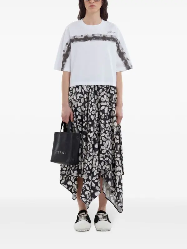 Marni Museo Soft Mini Bag In Leather - Black