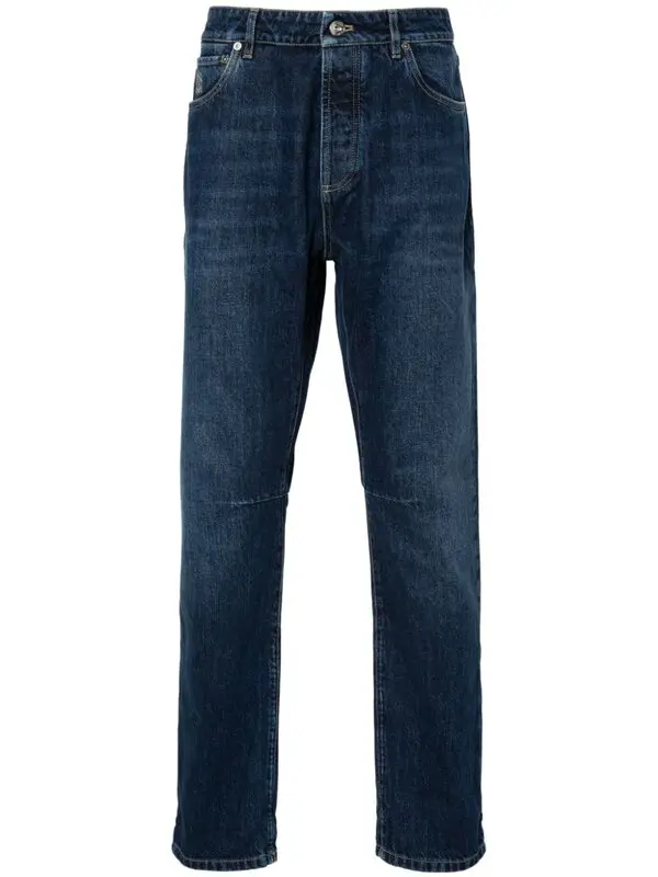 Brunello Cucinelli Slim-fit Jeans - Blue