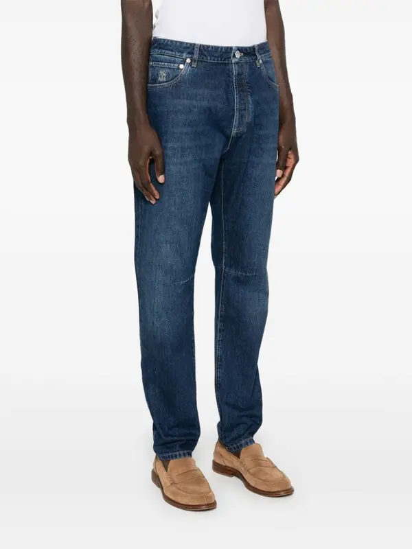 Brunello Cucinelli Slim-fit Jeans - Blue