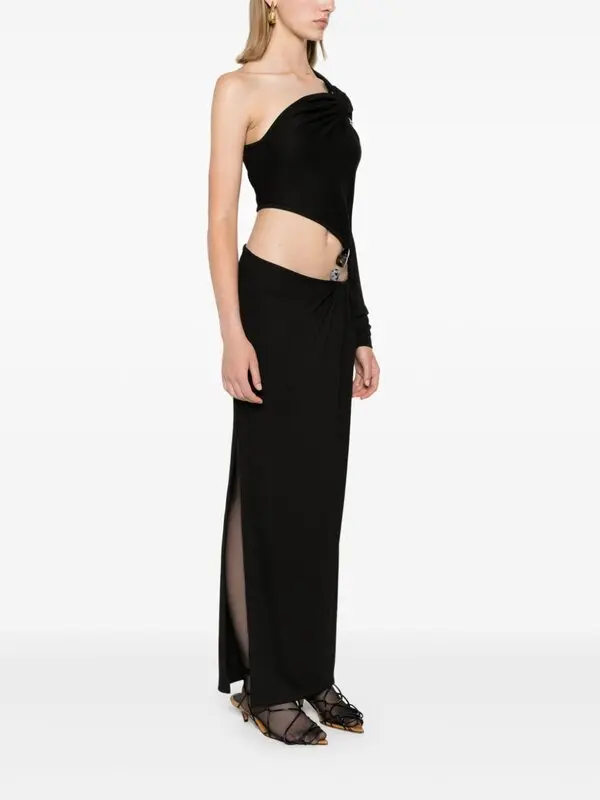Christopher Esber Cut-out Asymmetric Maxi Dress