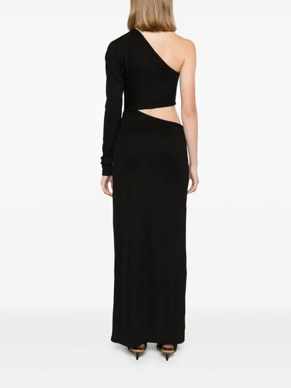 Christopher Esber Cut-out Asymmetric Maxi Dress