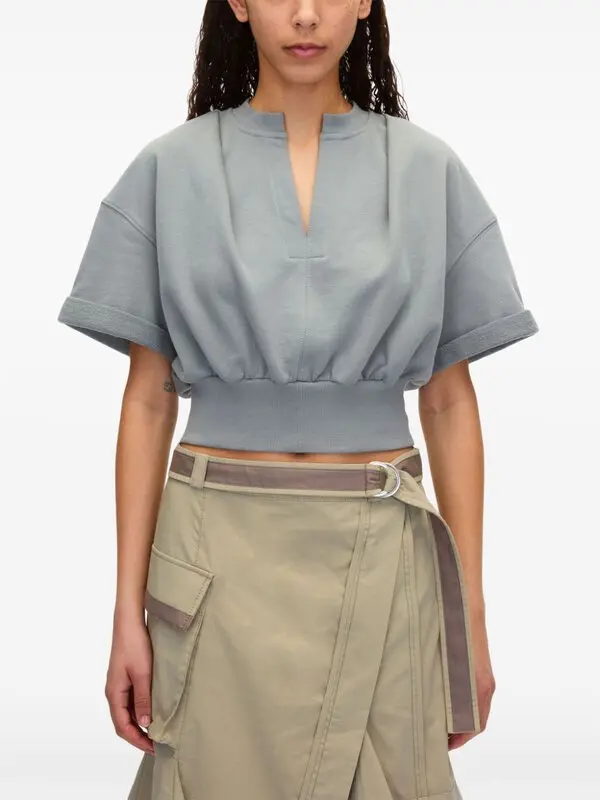 3.1 Phillip Lim V-neck T-shirt - Blue