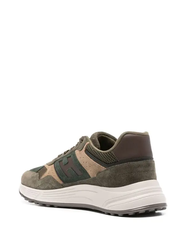 Hogan Hyperlight Suede Sneakers - Green