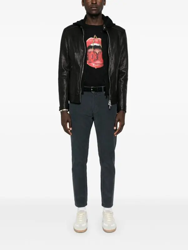 DONDUP Dian Mid-rise Trousers - Grey