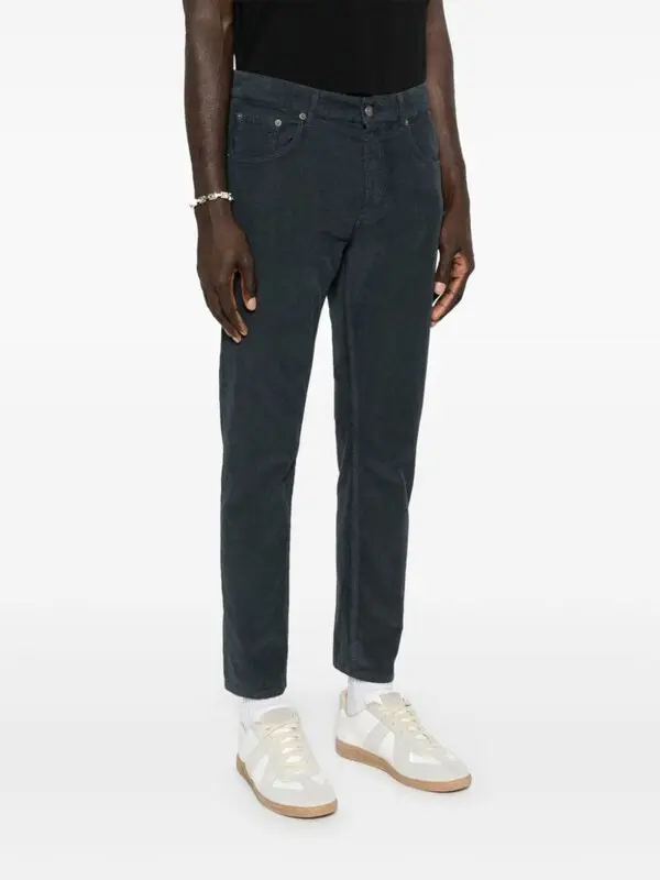 DONDUP Dian Mid-rise Trousers - Grey