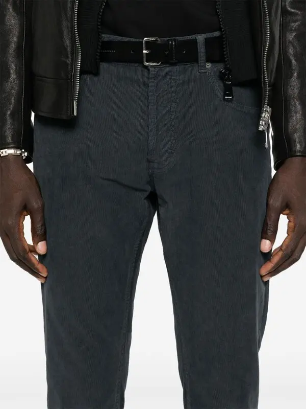 DONDUP Dian Mid-rise Trousers - Grey