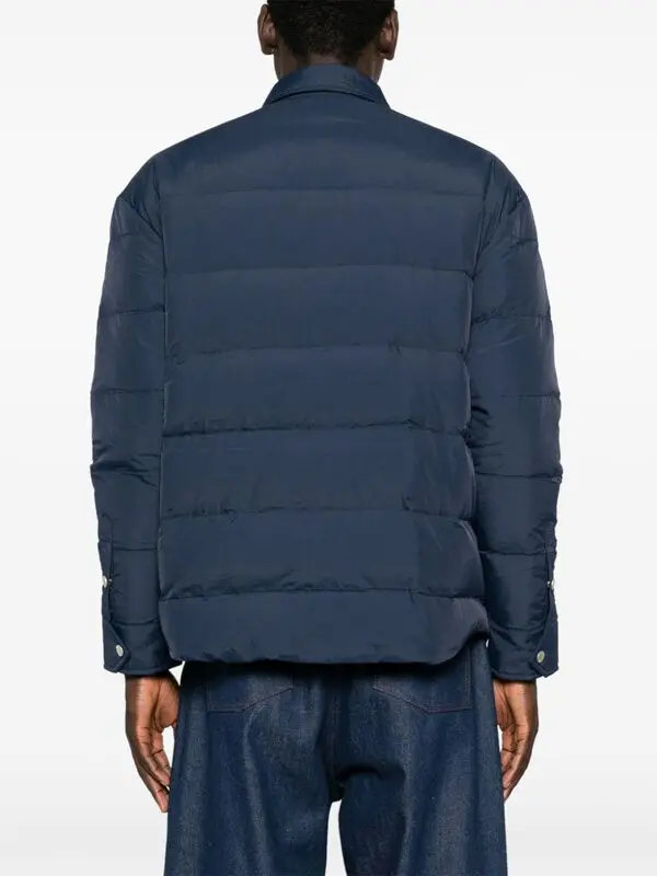 Kenzo Classic-collar Quilted Shirt Jacket