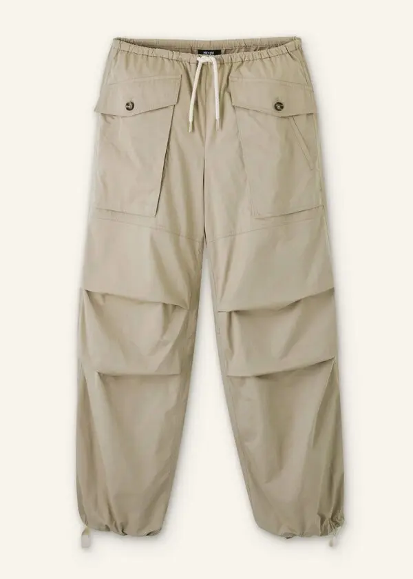 ME+EM Cotton Parachute Trouser
