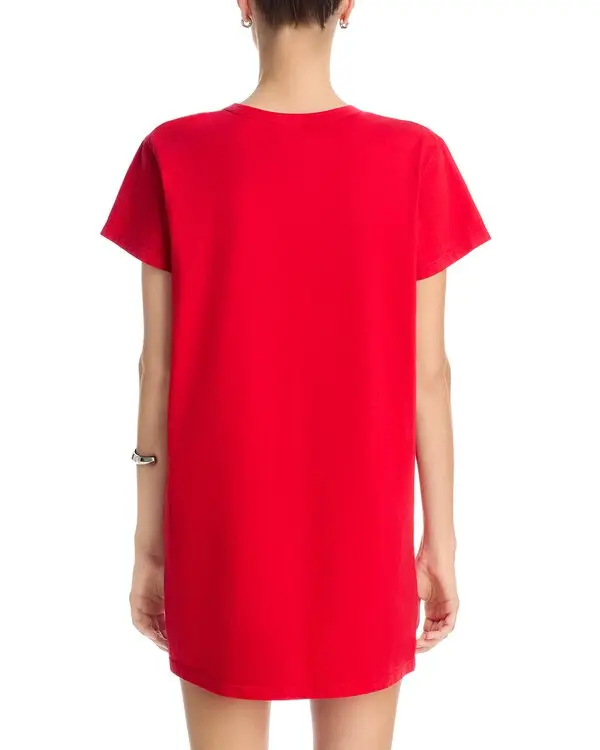 LESET The Margo Dress - Cerise