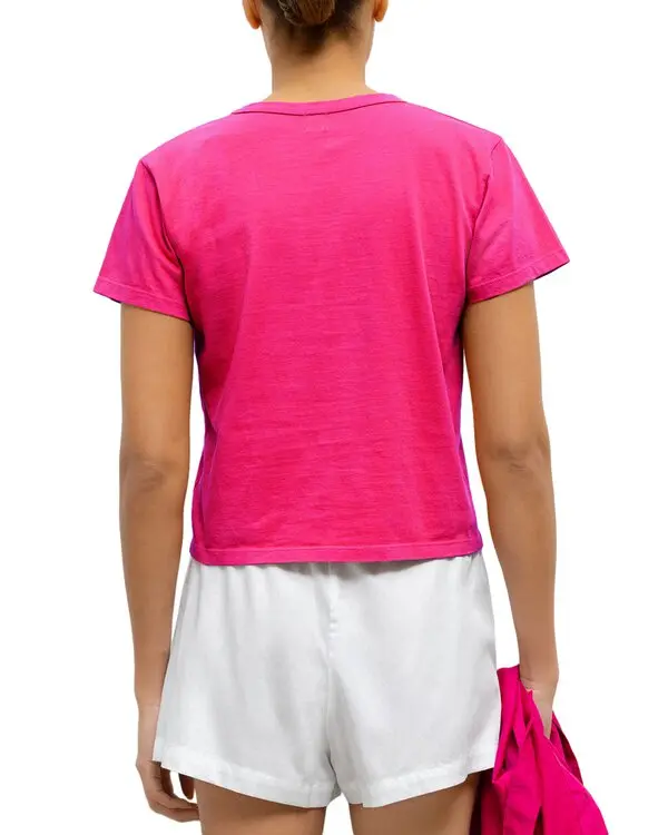 LESET Margo Tee - Amaranth