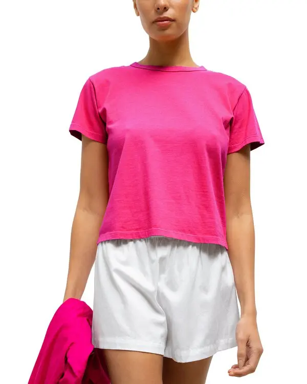 LESET Margo Tee - Amaranth
