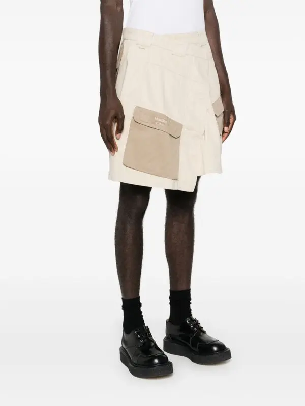 Martine Rose Logo-embroidered Asymmetric Skirt