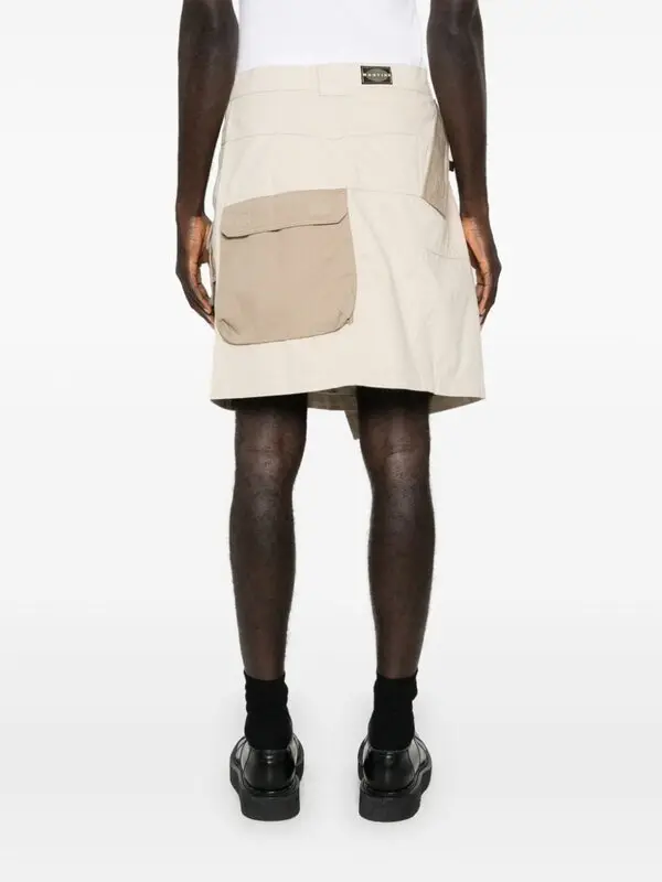 Martine Rose Logo-embroidered Asymmetric Skirt