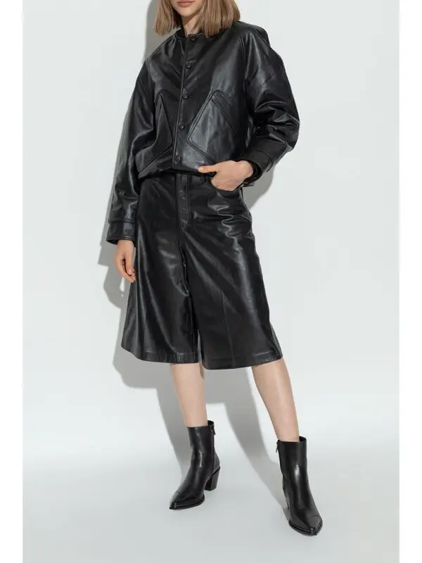 JIMMY CHOO Cece Leather Boots - Black