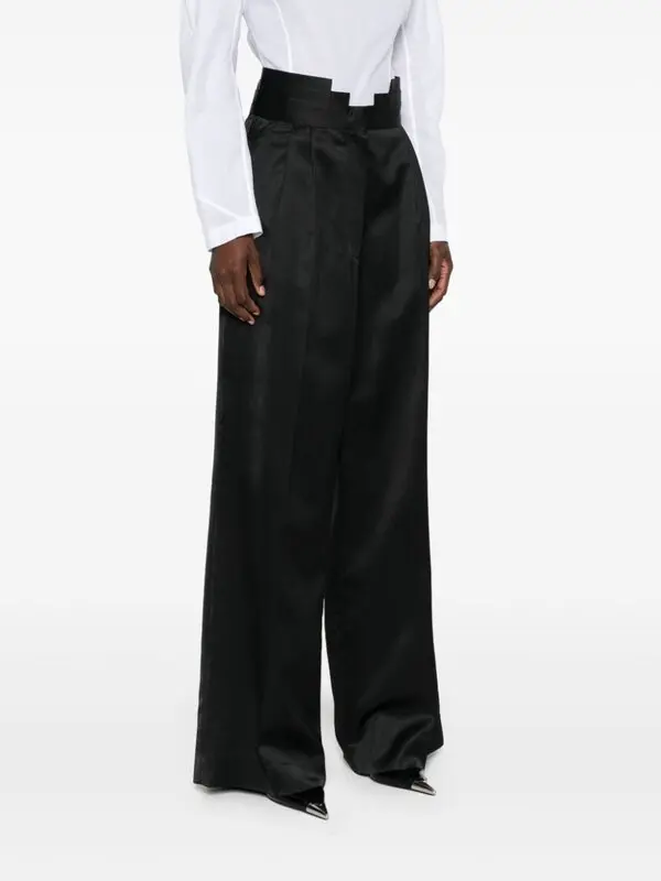 ALMAZ Triple Belt Tailored Trousers