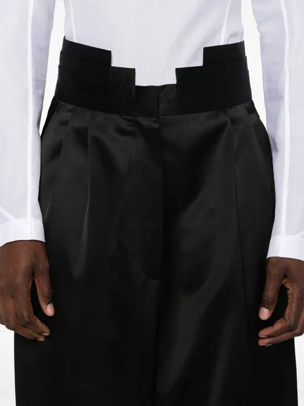 ALMAZ Triple Belt Tailored Trousers