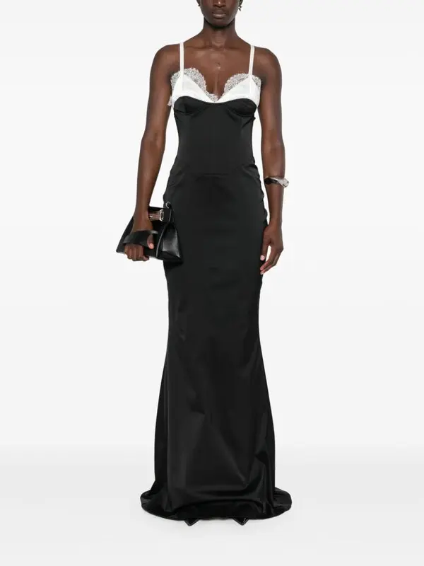 ALMAZ Exposed Corset Gown