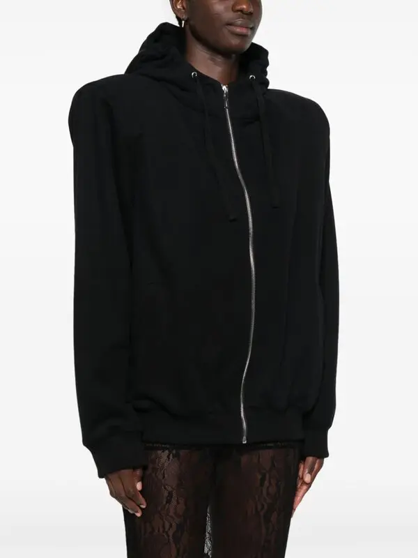 ALMAZ Shoulder-pads Cotton Hoodie
