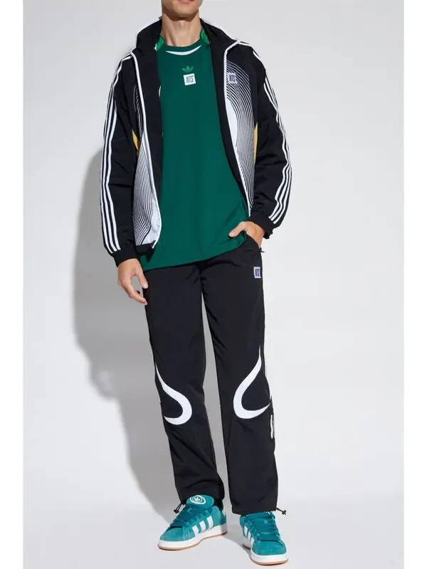 Adidas X Nts Radio Recycled-Polyester T-Shirt In Green - 71% Off