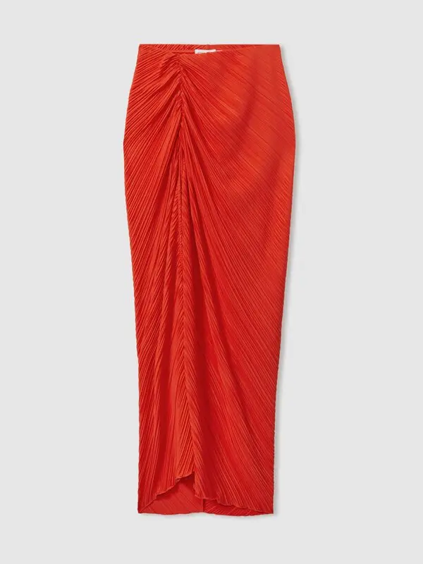 Good American Plisse Beach Cover-up Sarong