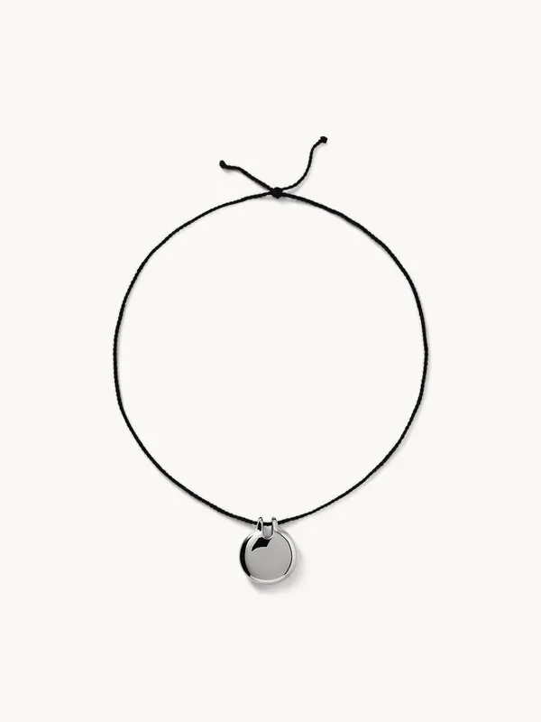 ANNIKA INEZ Ample Pendant Necklace - Sterling Silver