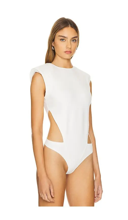 Nonchalant Label Calder Bodysuit In White - 58% Off | Editorialist